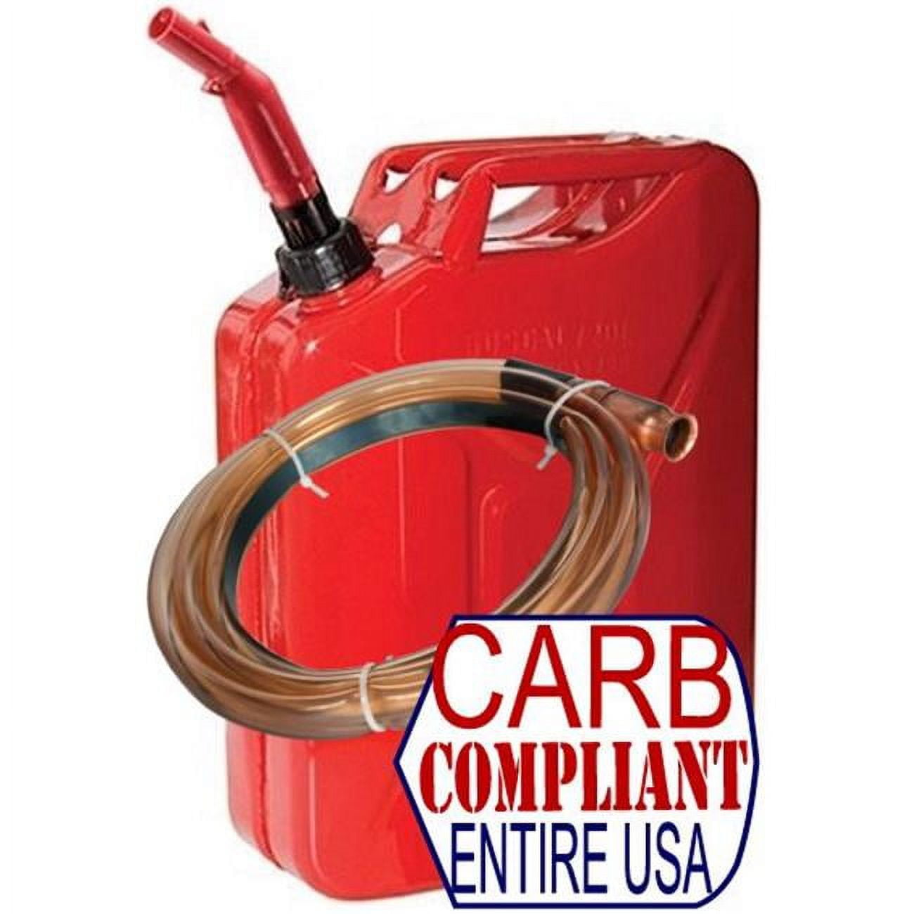 BILLET4X4 GCS12 Wedco 5 gal Gas Can with Self-Priming Fuel Siphon ...