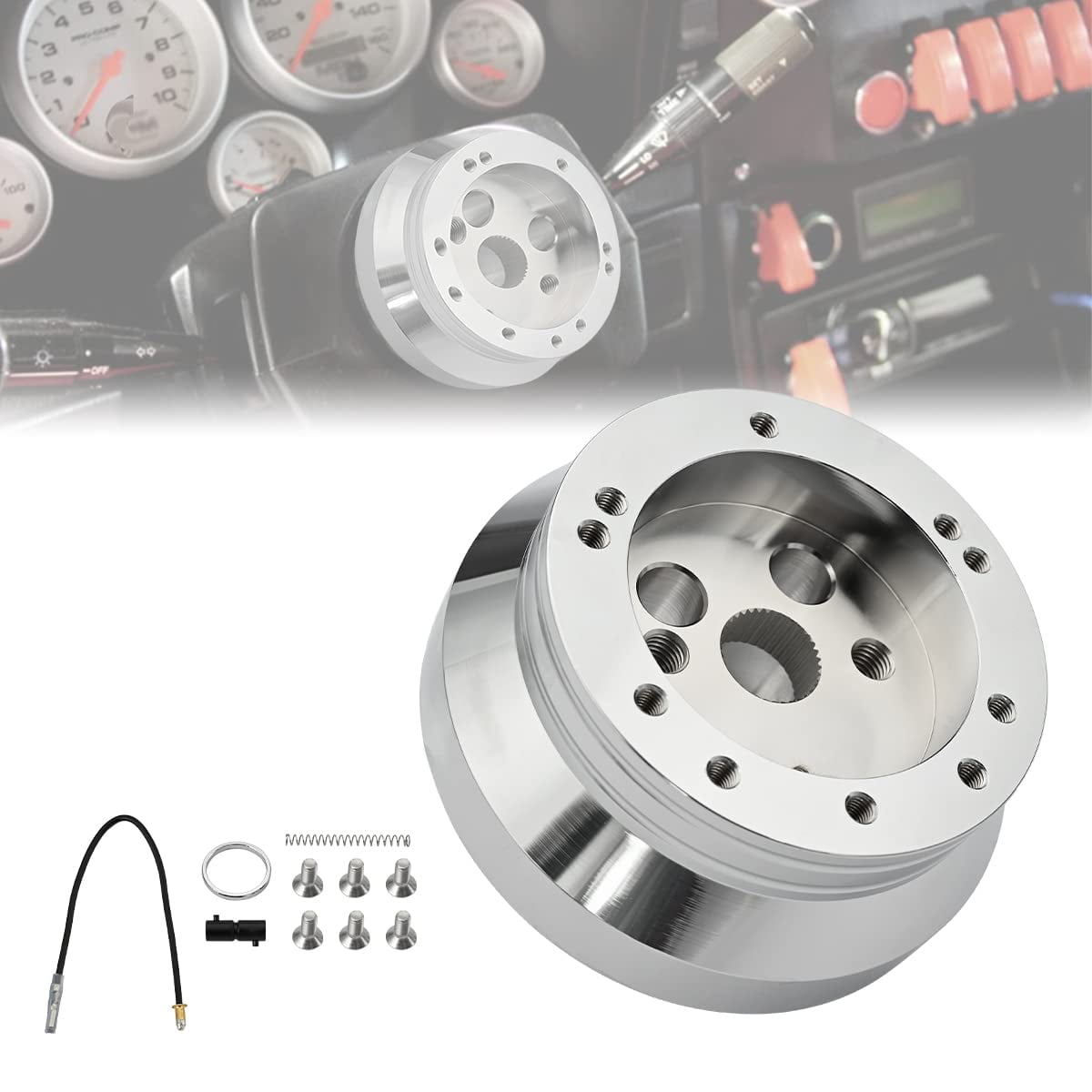 BILLFARO Steering Wheel Short CM31 Hub Adapter,5 & 6 Hole Bill Quick ...