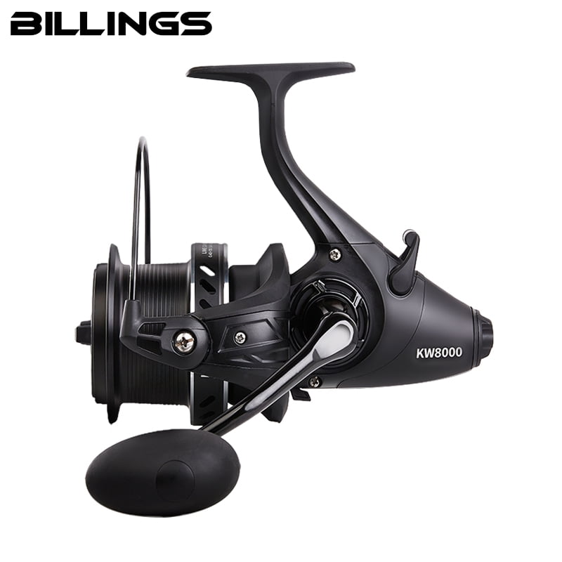 BILLINGS 5000/12000 Carp Spinning Reel Max Double Drag 18kg 5.2:1/5.1 ...