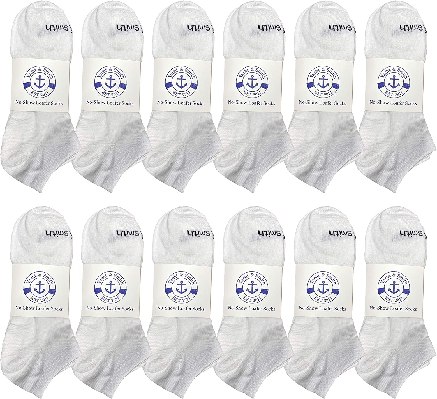 BILLIONHATS 12 Pair Women's Low Cut Ankle Socks, Thin Lightweight ...
