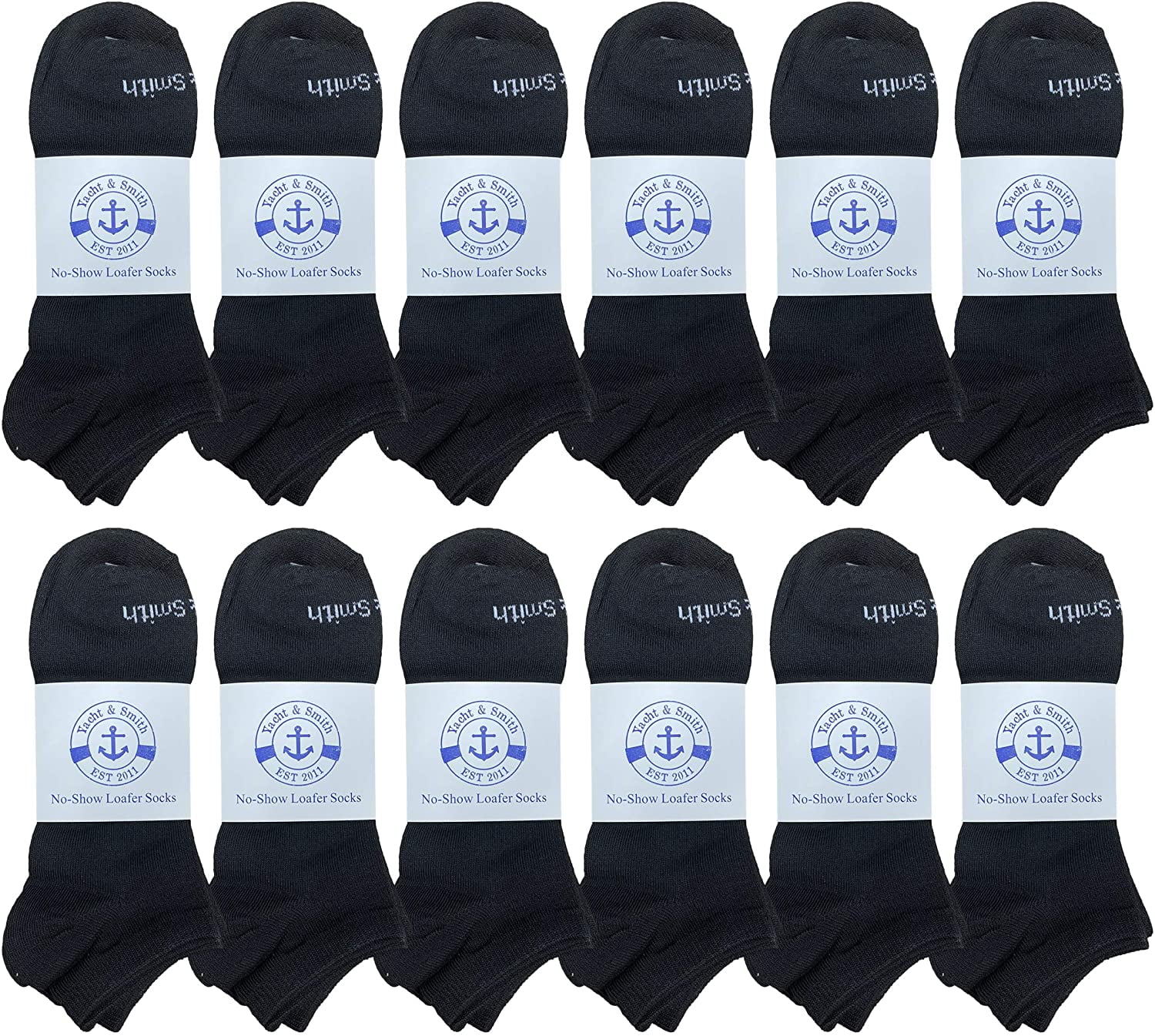 BILLIONHATS 12 Pairs of Men's Wholesale Polyester Shoe Liner Training ...