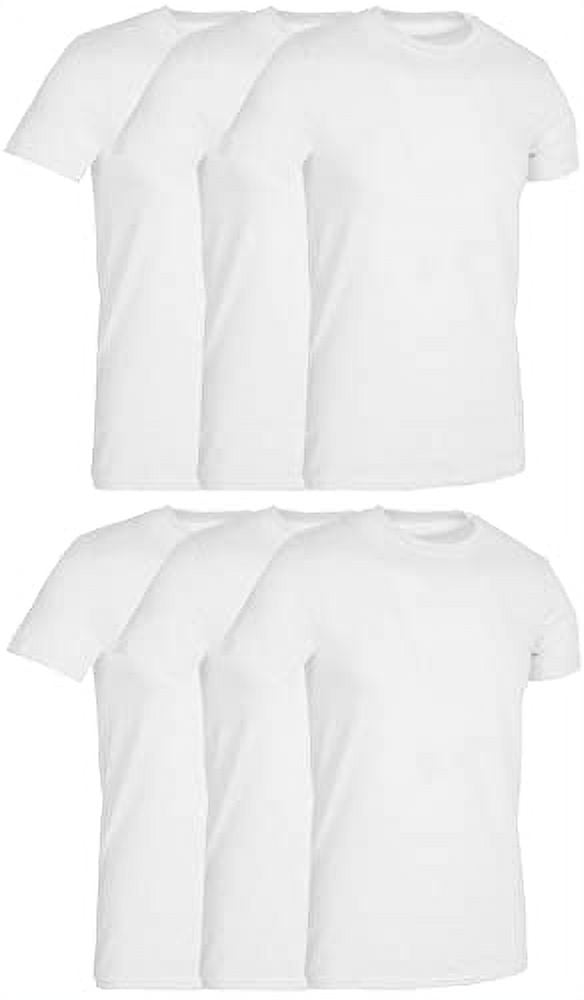 Billionhats 6 Pack Mens Cotton T Shirt Bulk Packs Big Tall Short