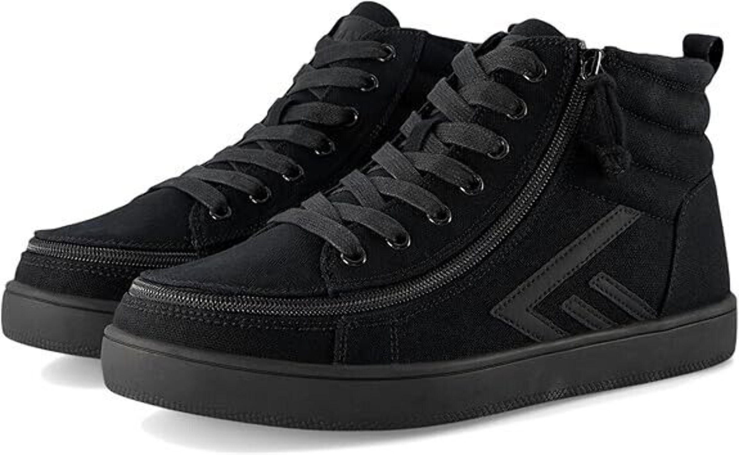 BILLY Footwear Billy CS High Top Sneakers Men's 10.5 Black Zipper Shoes ...
