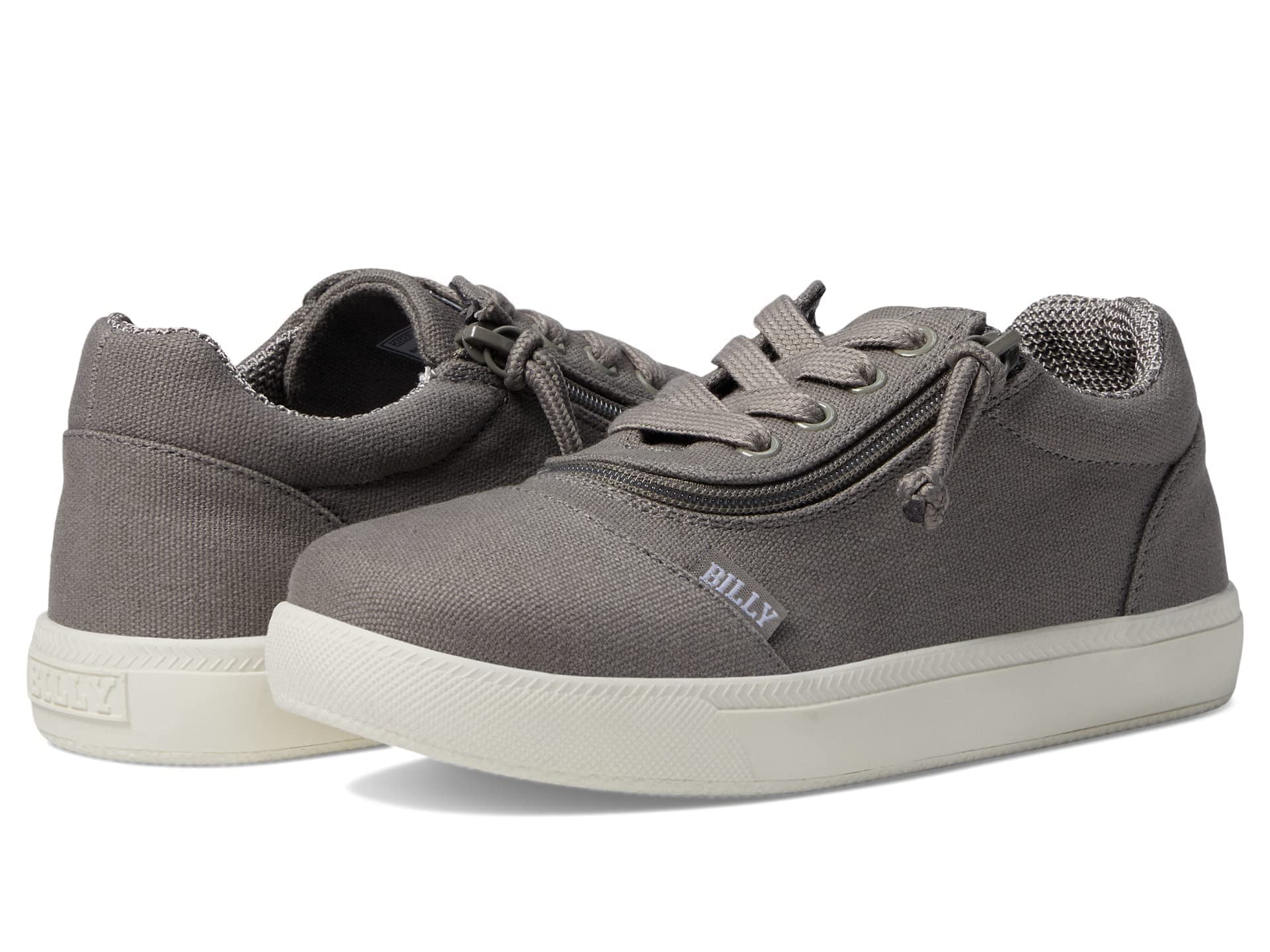 BILLY Footwear Kids' DR Short Wrap Low II Laced Sneakers, Dark Grey, 13 ...