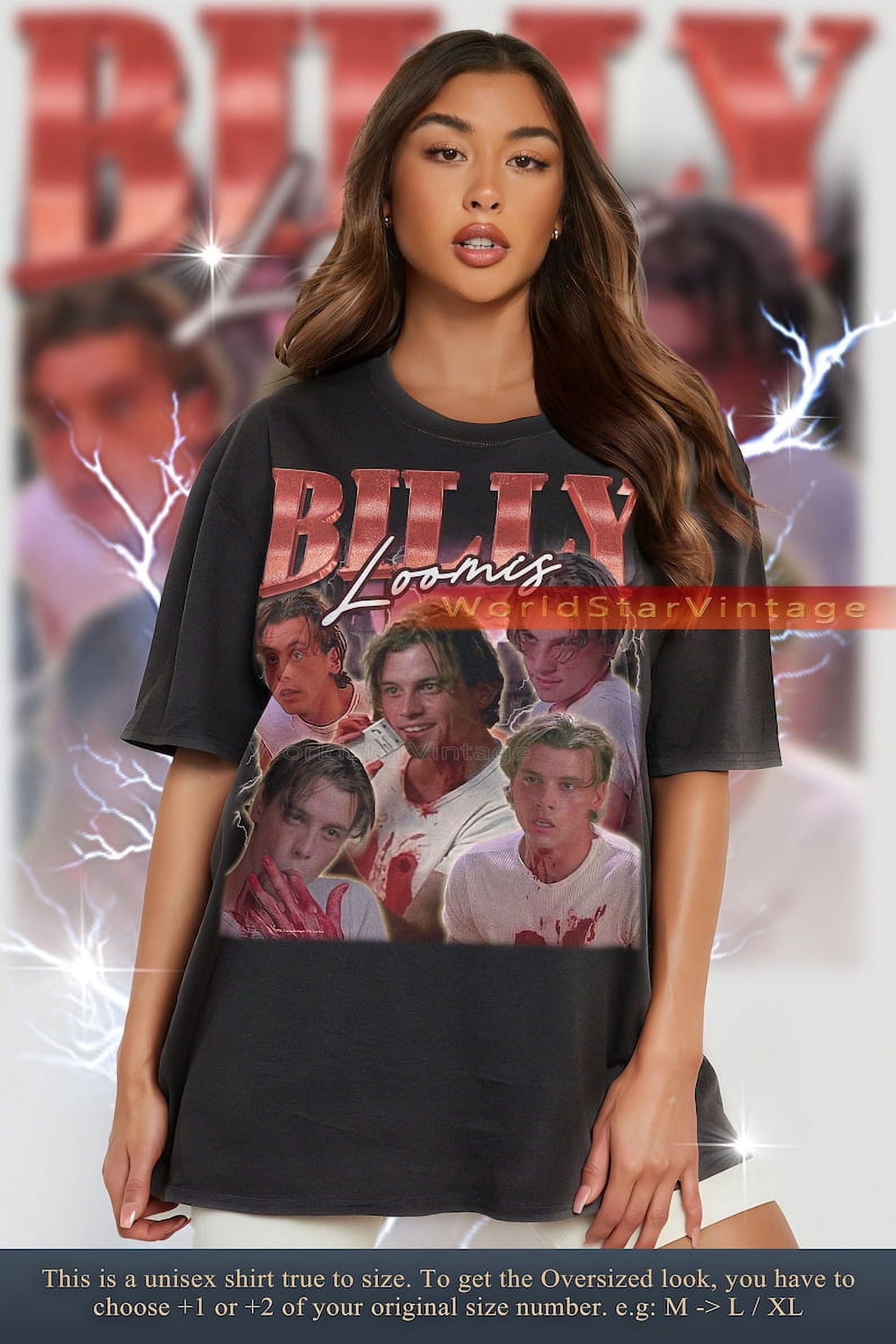 BILLY LOOMIS Vintage Shirt, Billy Loomis Homage Tshirt, Billy Loomis ...