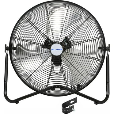 30” 9600CFM Outdoor Oscillating Pedestal Fan With Energy-Saving Motor ...