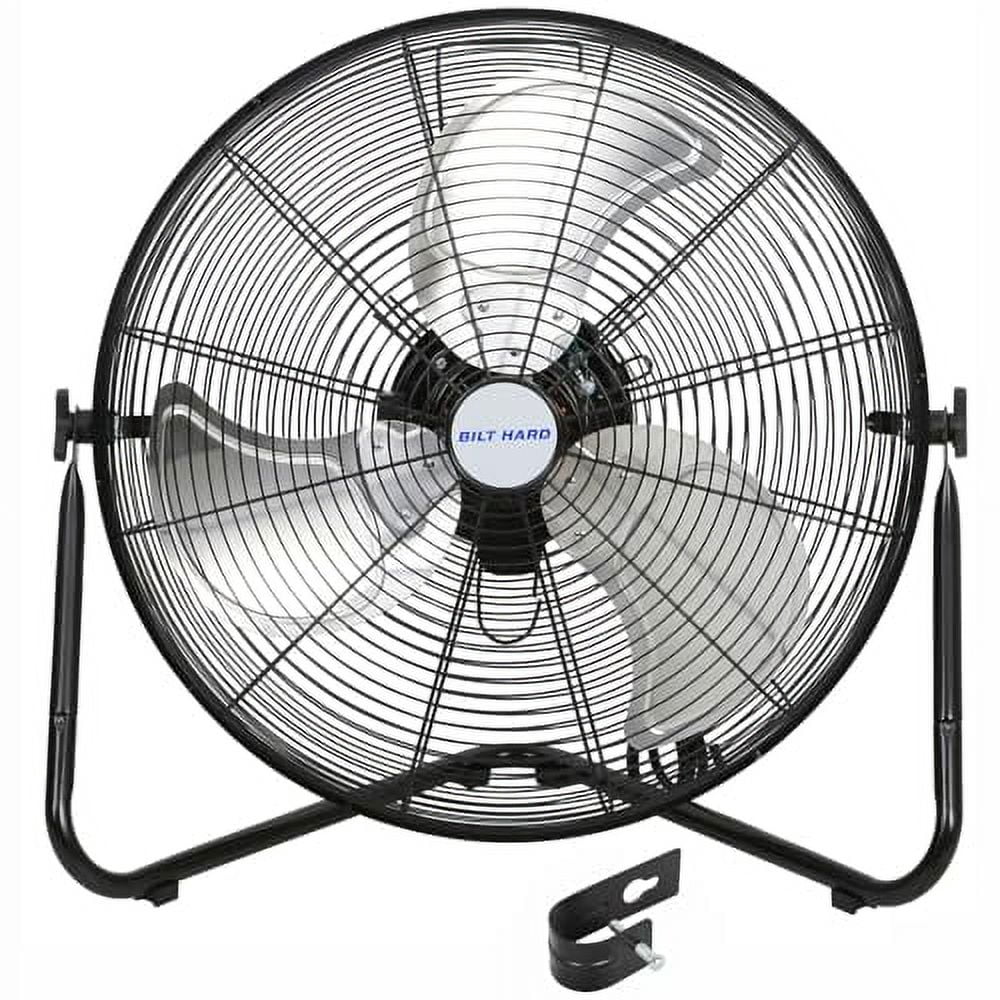 BILT HARD 20" High Velocity Floor Fan, 4600 CFM 3-Speed Shop Fan with ...