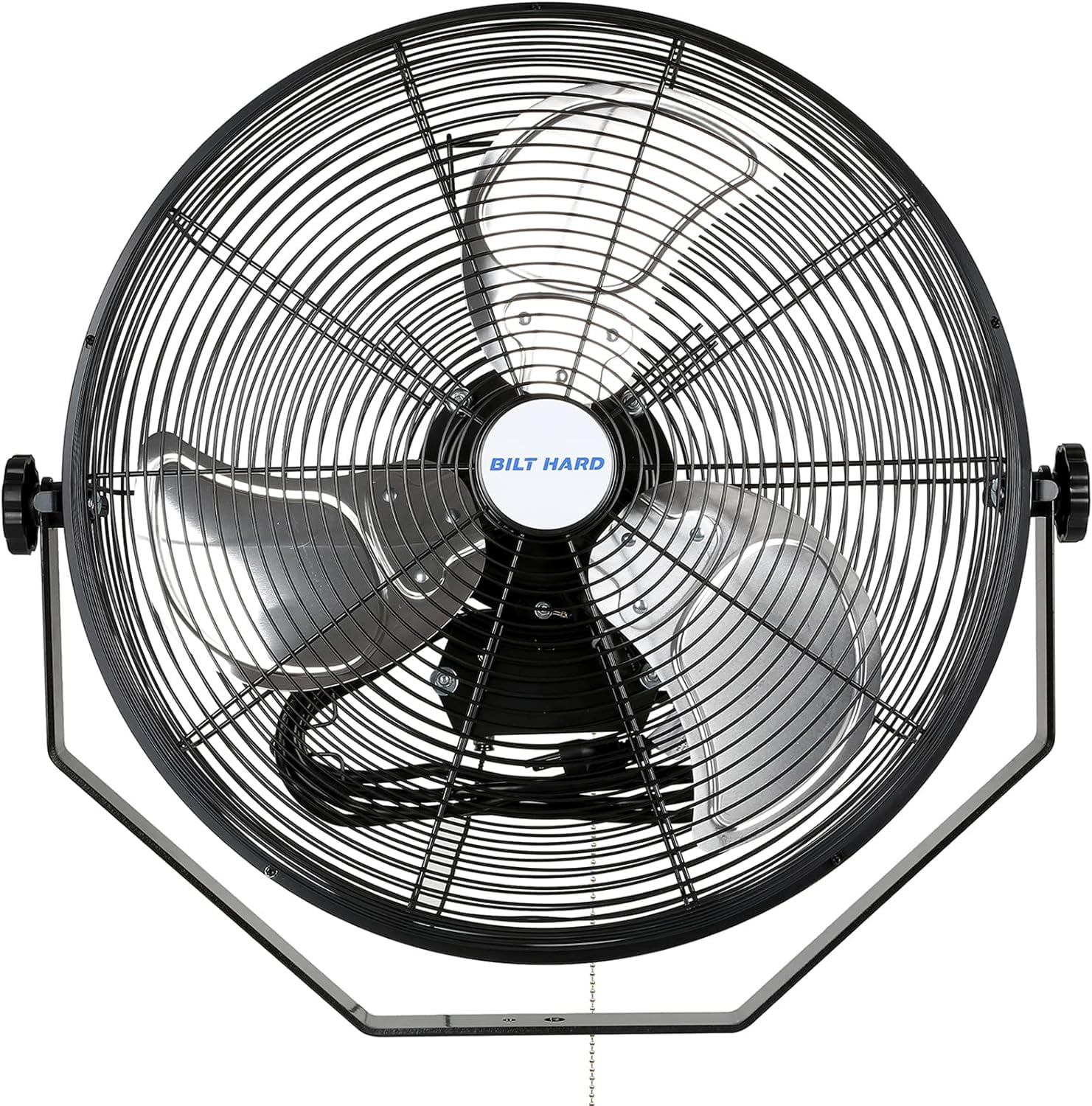 BILT HARD 4600 CFM 20 in. Industrial Wall Mount Fan, 3-Speeds High ...