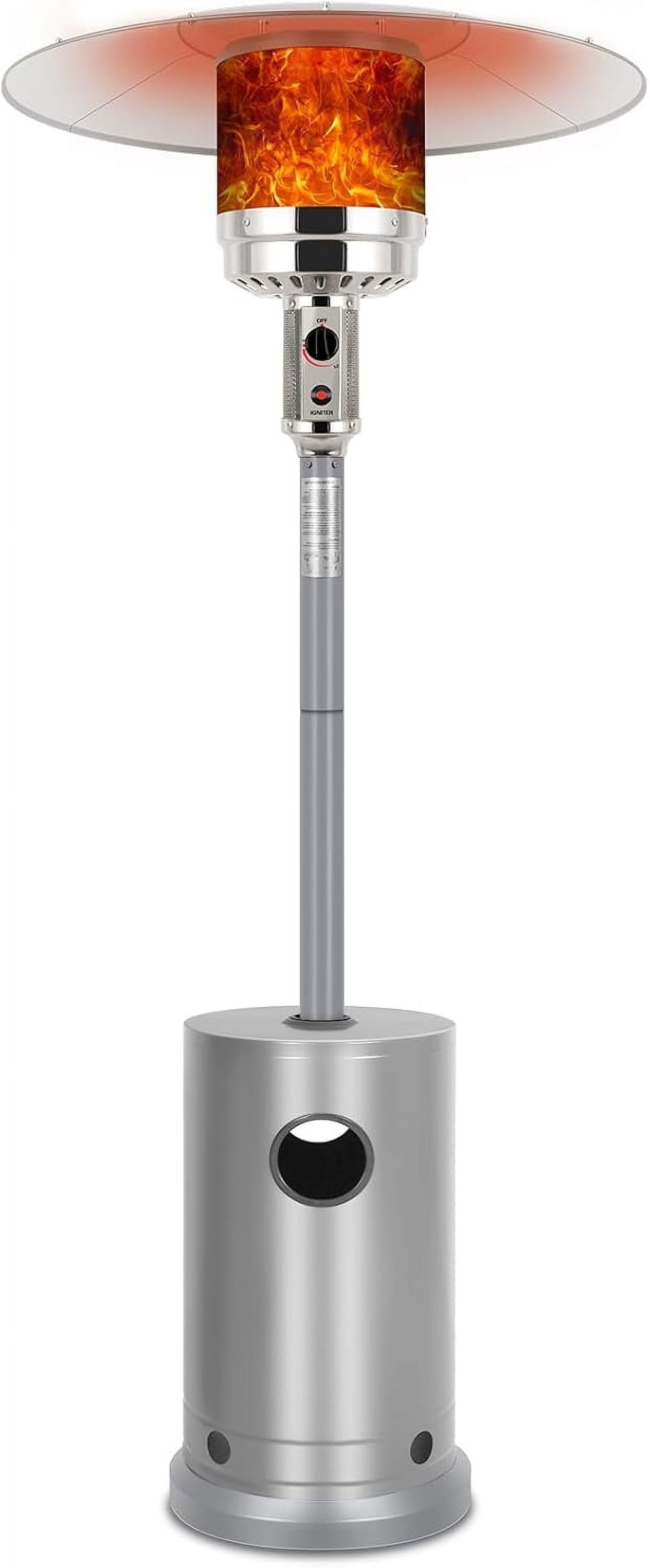 BILT HARD 50,000 BTU Propane Patio Heater with Table Design, Double ...