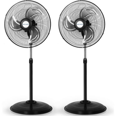 ACHAZEL High Velocity Pedestal Fan, 18 inch 3900 CFM Heavy Duty Metal ...
