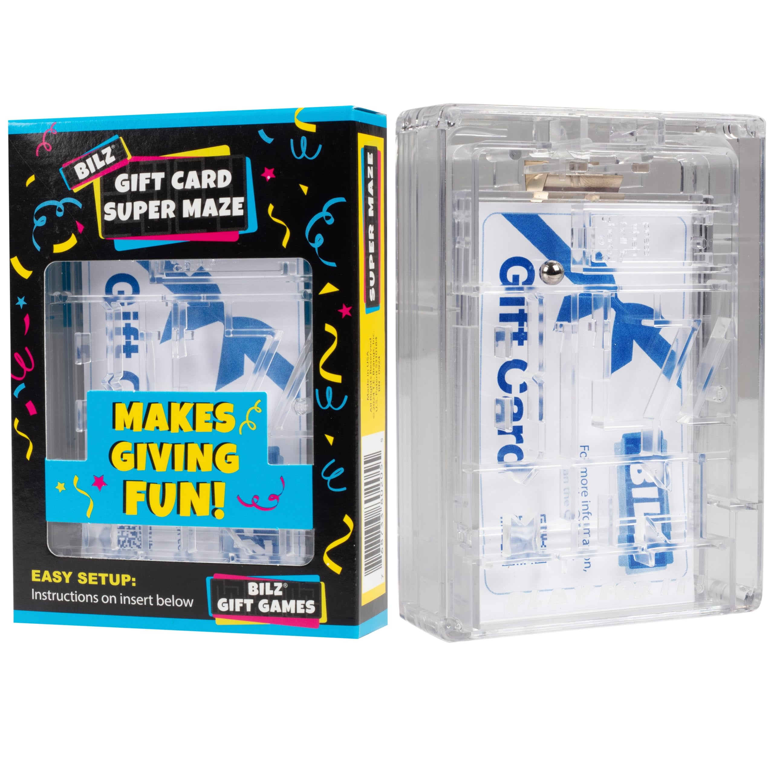 BILZ Money Puzzle - DHF10 Brain Teasing Maze fCash Gift Cards - Fun Way ...