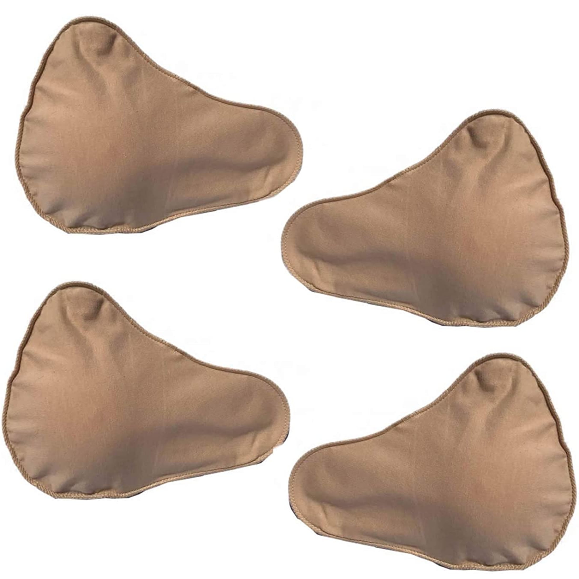 BIMEI 2 Pairs Cotton Protect Pocket for Teardrop Mastectomy Silicone ...