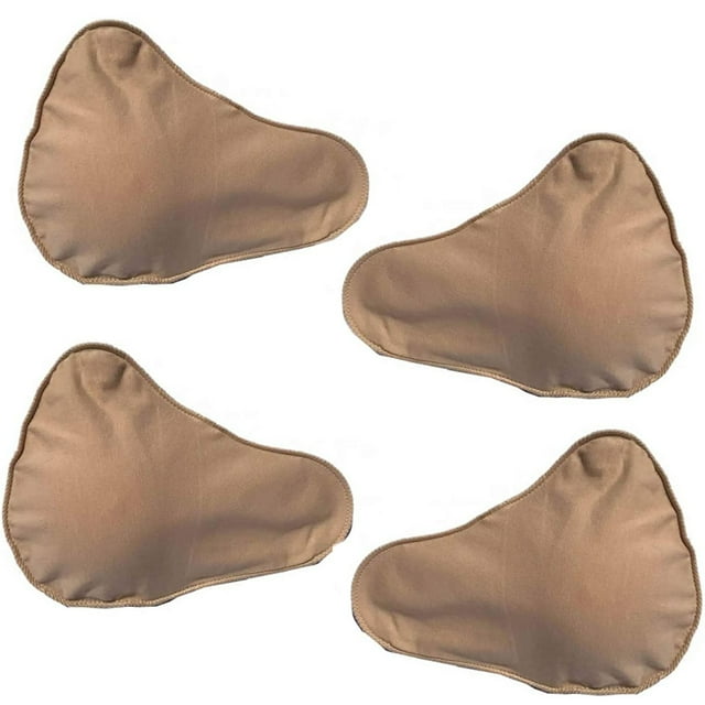 BIMEI 2 Pairs Cotton Protect Pocket for Teardrop Mastectomy Silicone ...
