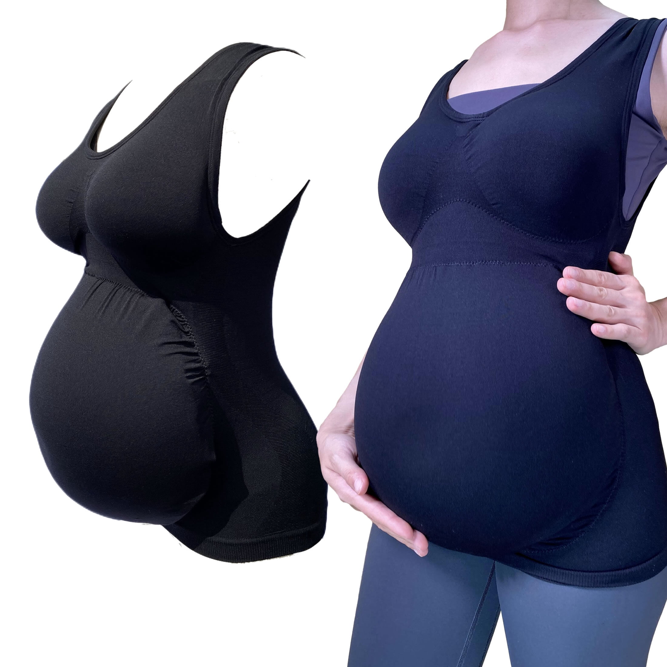 BIMEI Fake Pregnancy Belly Suit, Maternity Belly Costume, Moon Bump for ...