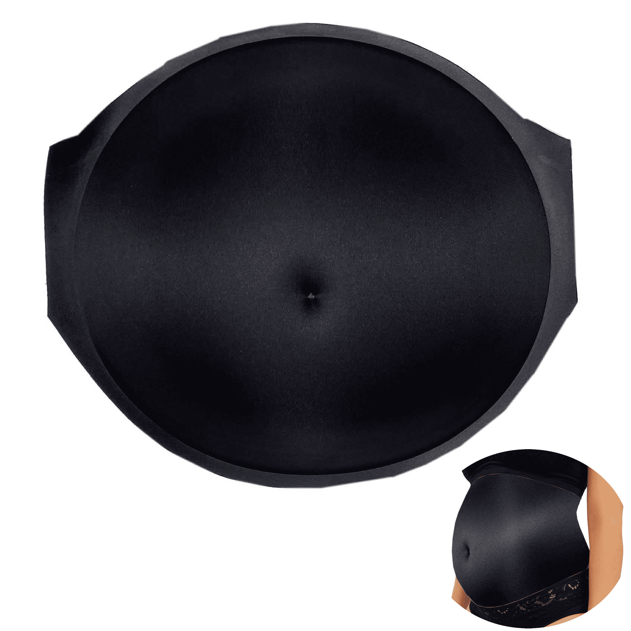 BIMEI Fake Pregnant Belly Sponge Velcro Closure Lightweight Adjustable ...