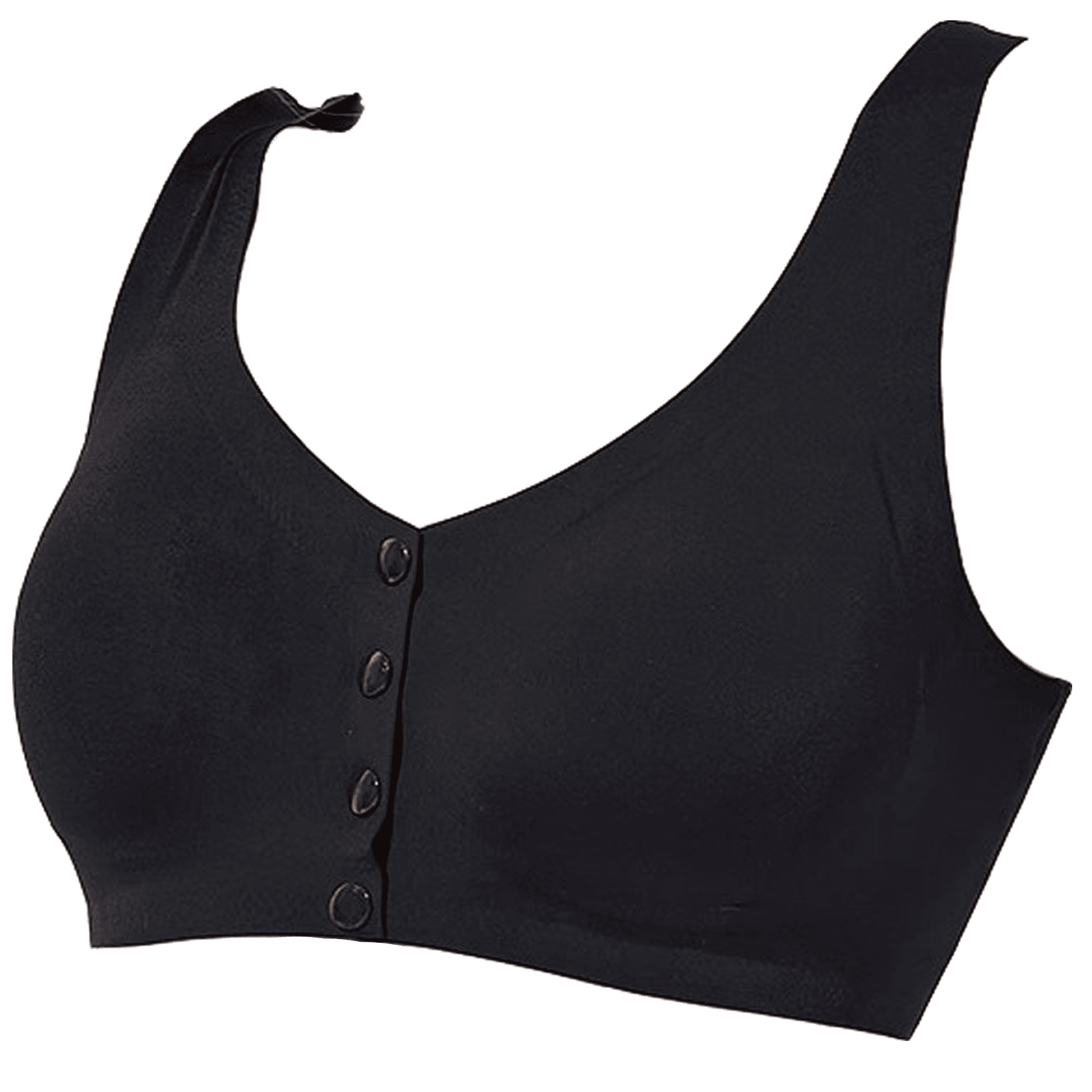 BIMEI Front-Closure Mastectomy Bra with Pocket - Breastform Pads ...