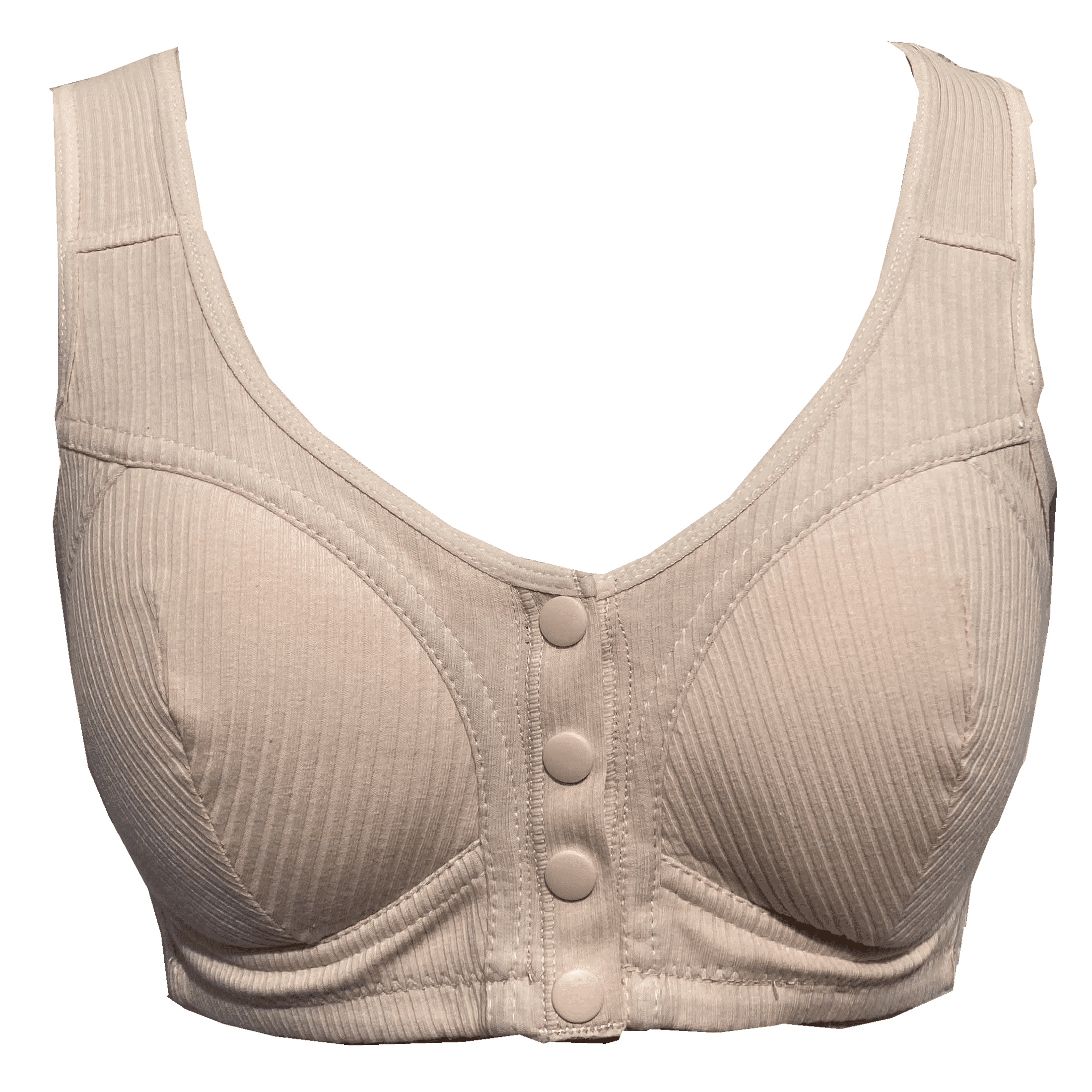 BIMEI Mastectomy Bra Front Snap Closure with Pocket Adjustable Soft ...