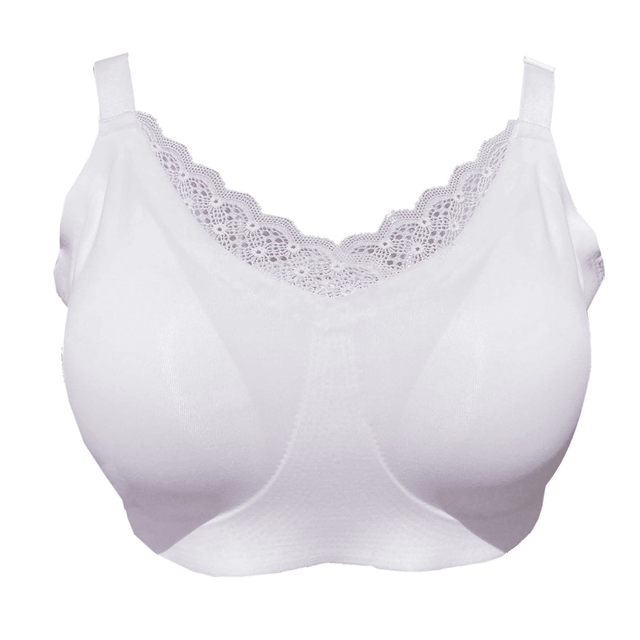 BIMEI Seamless Mastectomy Lace Bra for Women Breast Prosthesis with ...