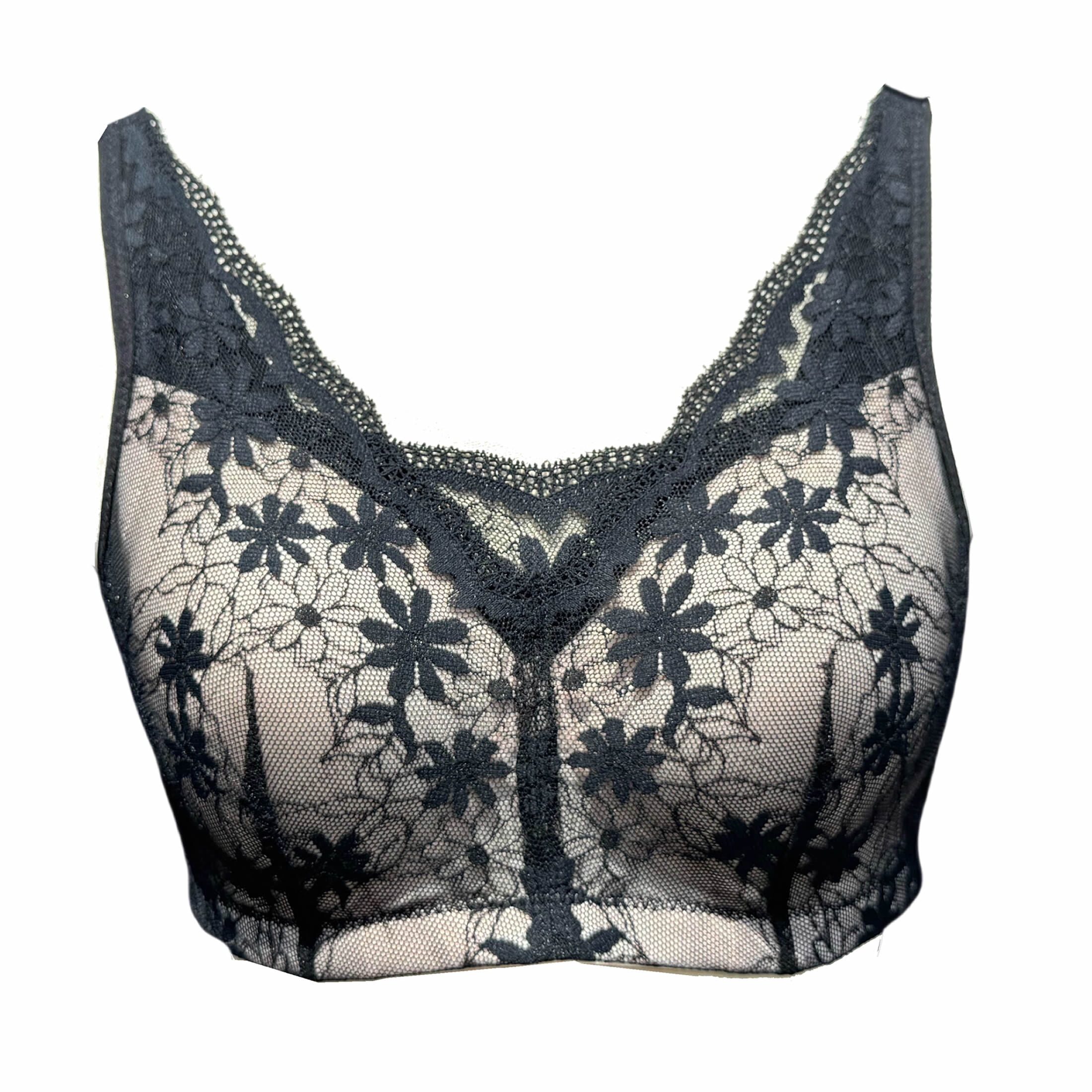 BIMEI Women Mastectomy Bra Breast Prosthesis with Pockets Wirefree ...