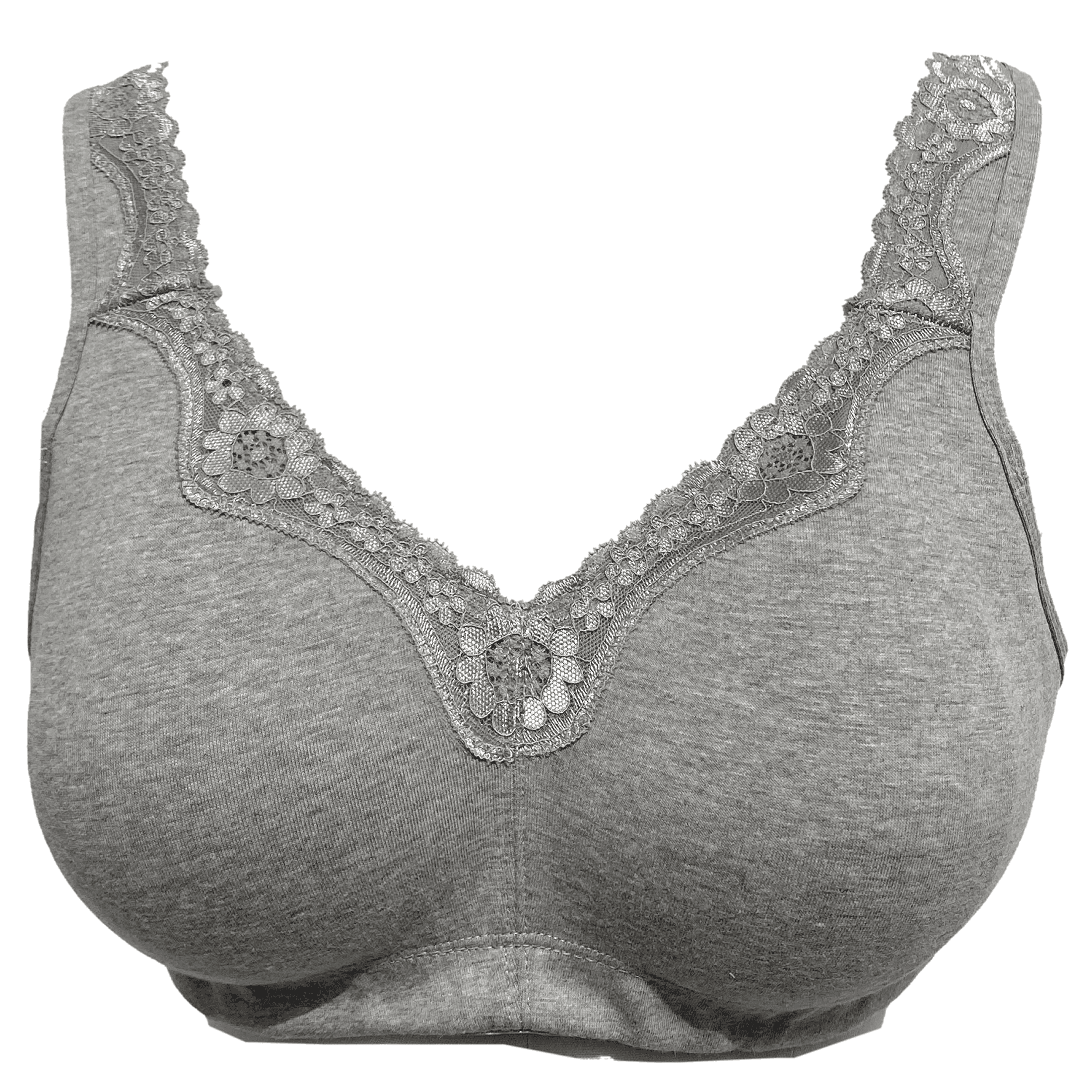 BIMEI Women's Mastectomy Bra Lace Plus Size Full Coverage Non Padded ...
