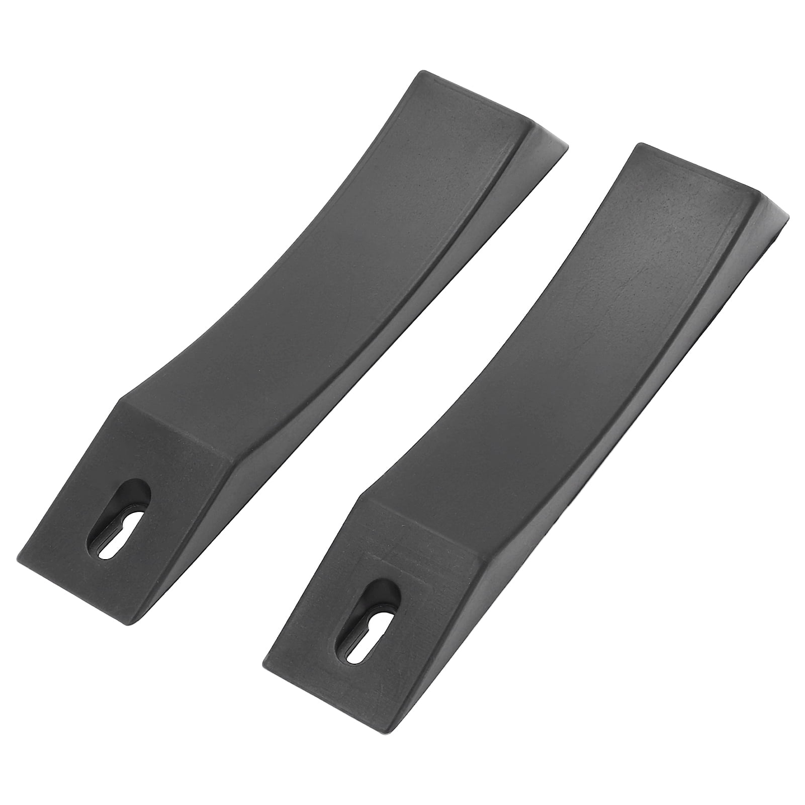 BIMZUC 1 Pair Rubber Barbell Alternative Load Unloading Plate, Black ...