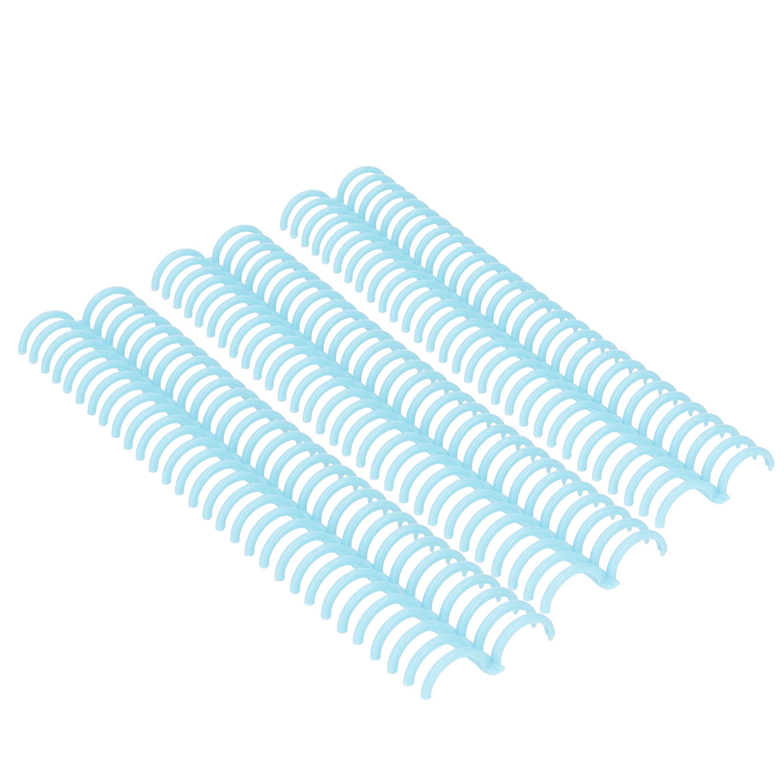 BIMZUC 10 Pcs Loose Leaf Binding Spine 30 Holes 0.87 inches / 22mm ...