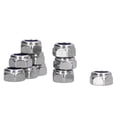 BIMZUC 100Pcs M10 Nylon Insert Lock Nut Assortment, Premium A2-70 ...