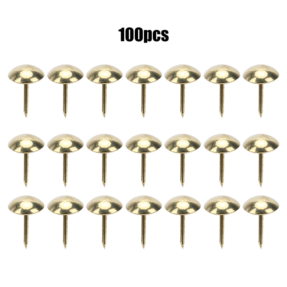 BIMZUC 100Pcs Upholstery Nails Antique Furniture Decorative Tacks ...