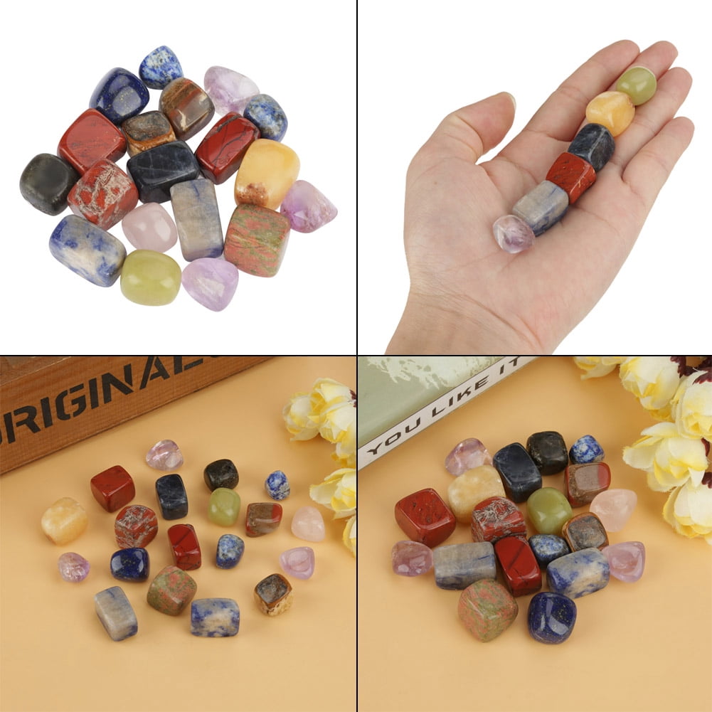 BIMZUC 100g Natural Mini Point Quartz Crystal Stone Mixed Color Rock ...