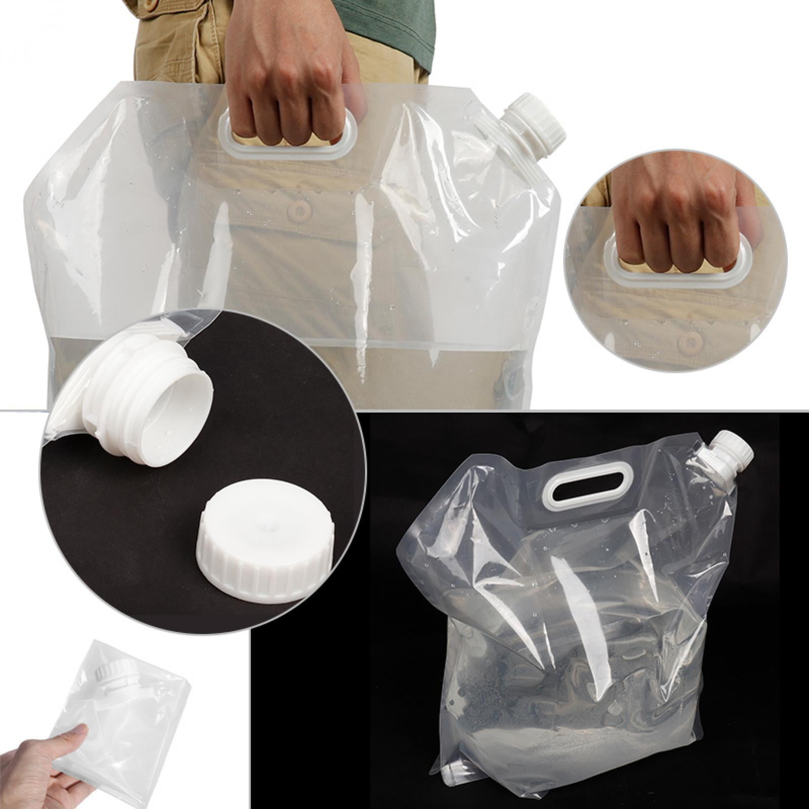 BIMZUC 10L Folding Collapsible Water Container Storage Bag, BPA-Free ...