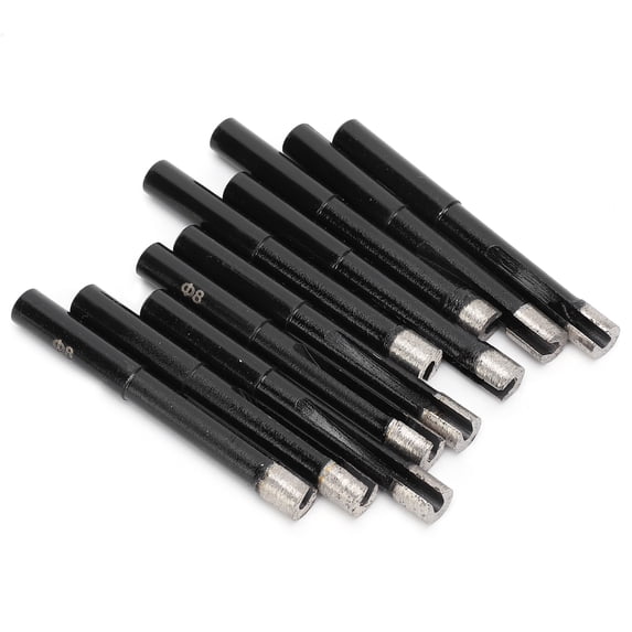 BIMZUC 10Pcs Diamond Drill Bit Ceramic Tile Marble Granite Core Hole ...