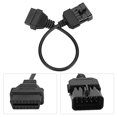 BIMZUC 10Pin to 16Pin OBD2 Diagnostic Cable Adapter Connector, Auto ...
