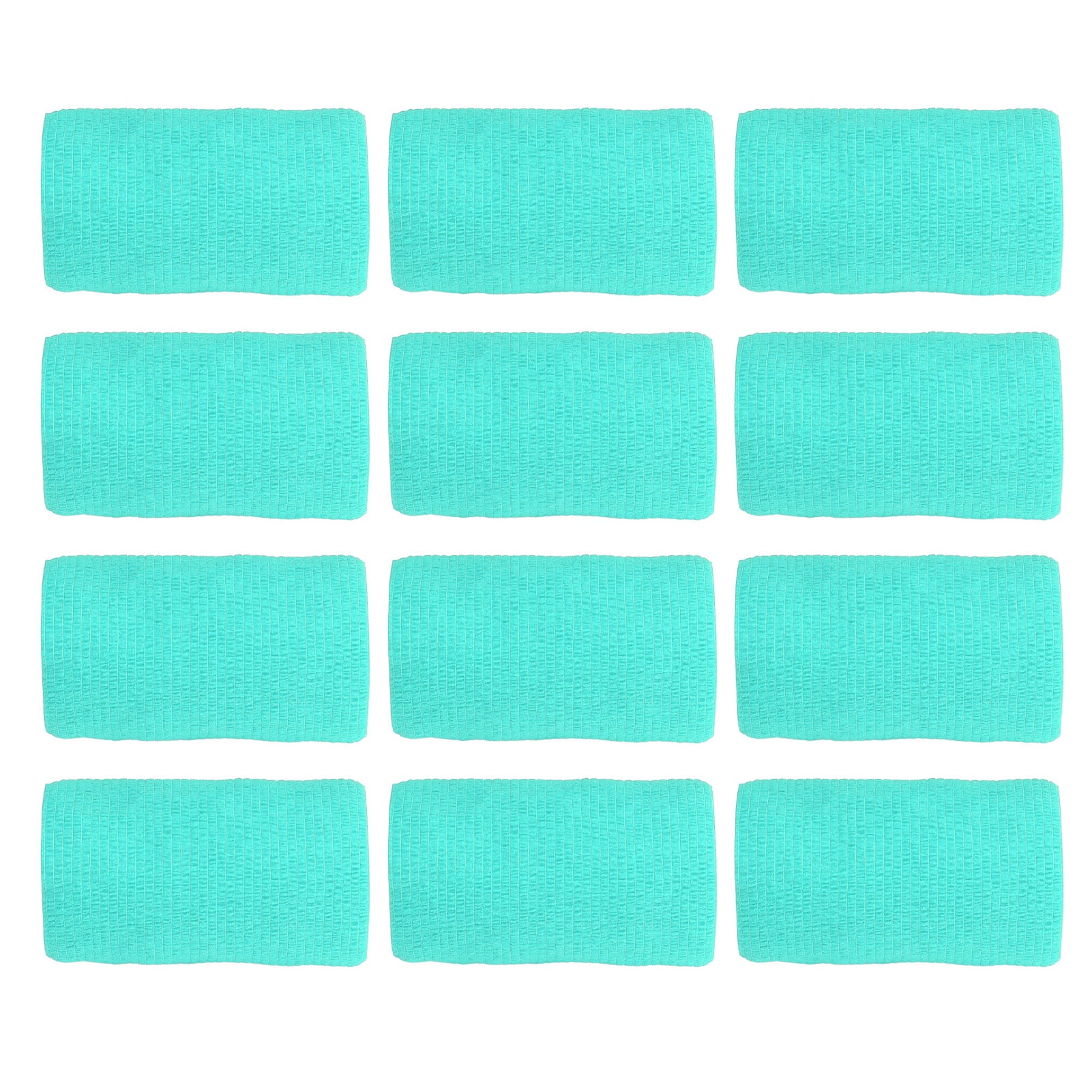 BIMZUC 12 Pcs Self Adhesive Bandage Wrap Natural Latex Elastic Vet Wrap ...