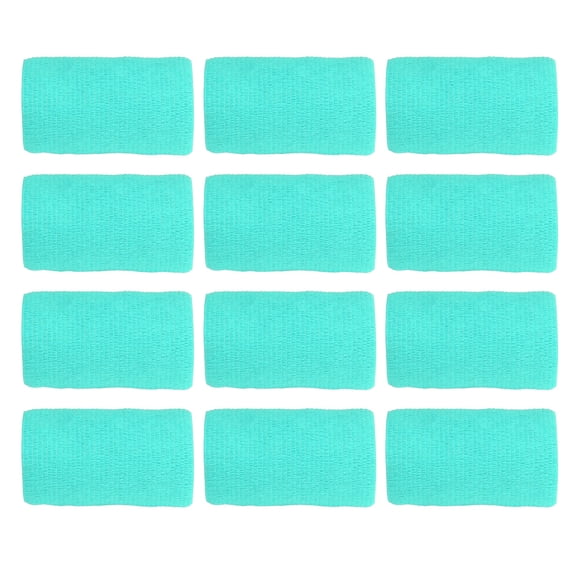 BIMZUC 12 Pcs Self Adhesive Bandage Wrap Natural Latex Elastic Vet Wrap ...