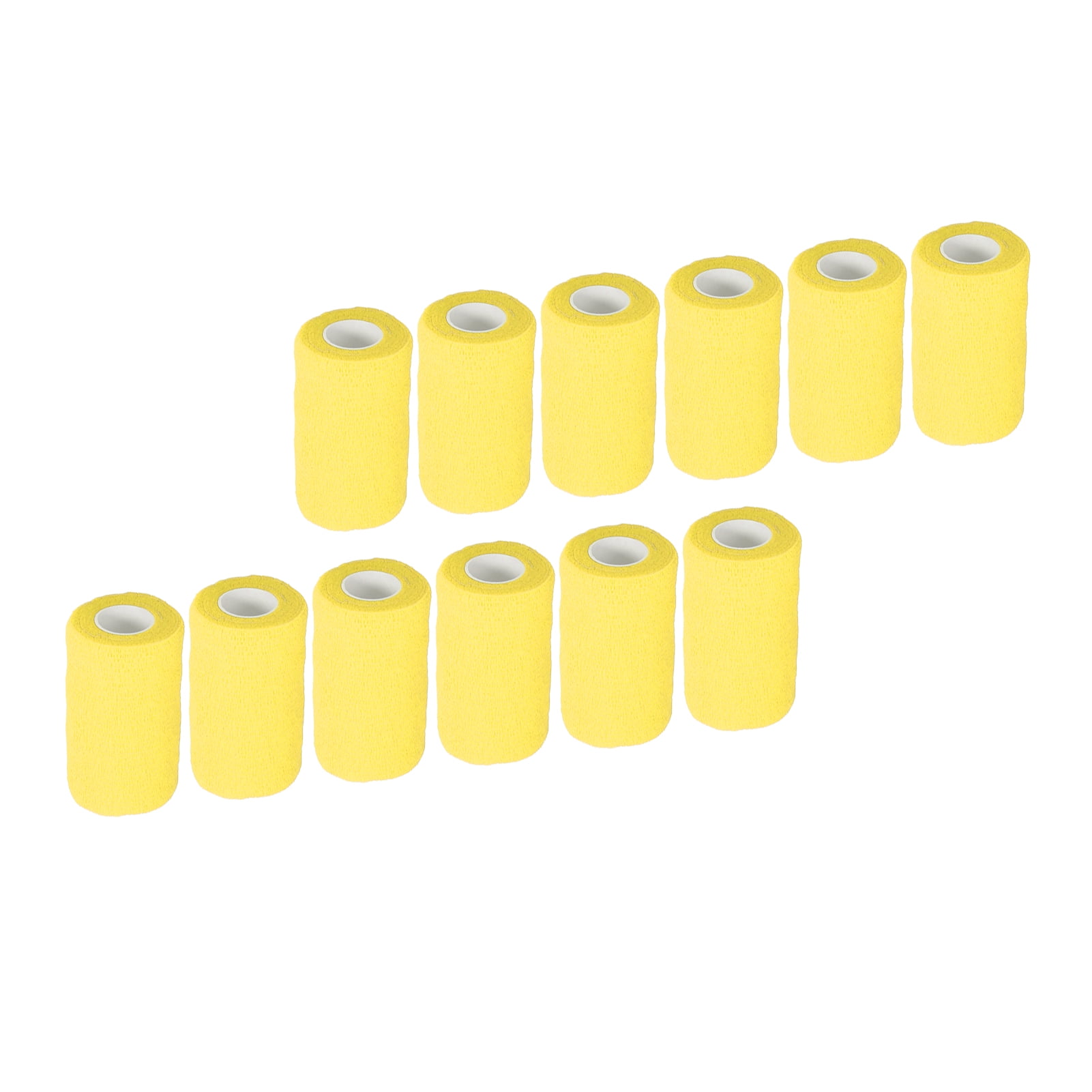 BIMZUC 12 Pcs Self Adhesive Bandage Wrap Natural Latex Elastic Vet Wrap ...