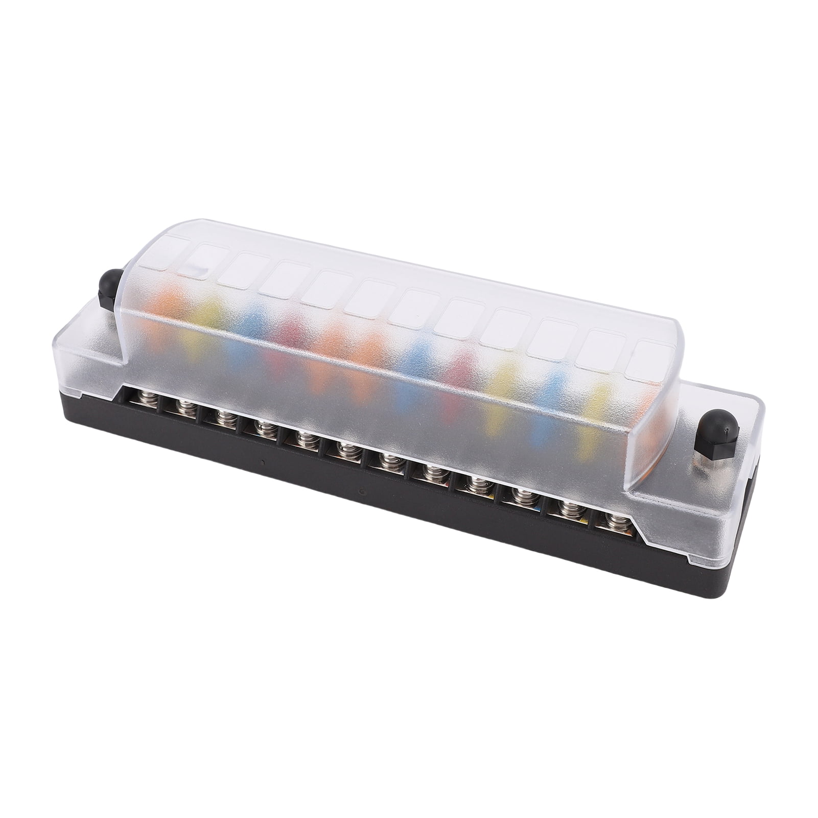 BIMZUC 12 Way Blade Fuse Block Multifunctional Circuit Box Holder with ...