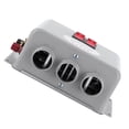 BIMZUC 12V Compact Car Heater 3-Hole Air Defroster Demister 400W-600W ...