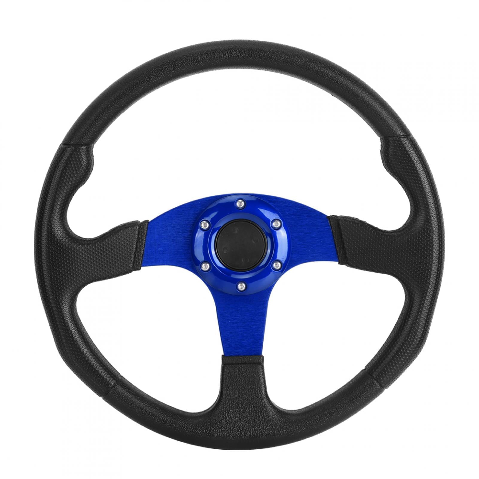 BIMZUC 14 inch / 350 mm Deep Dish 6 Bolts Racing Sport Steering Wheel ...