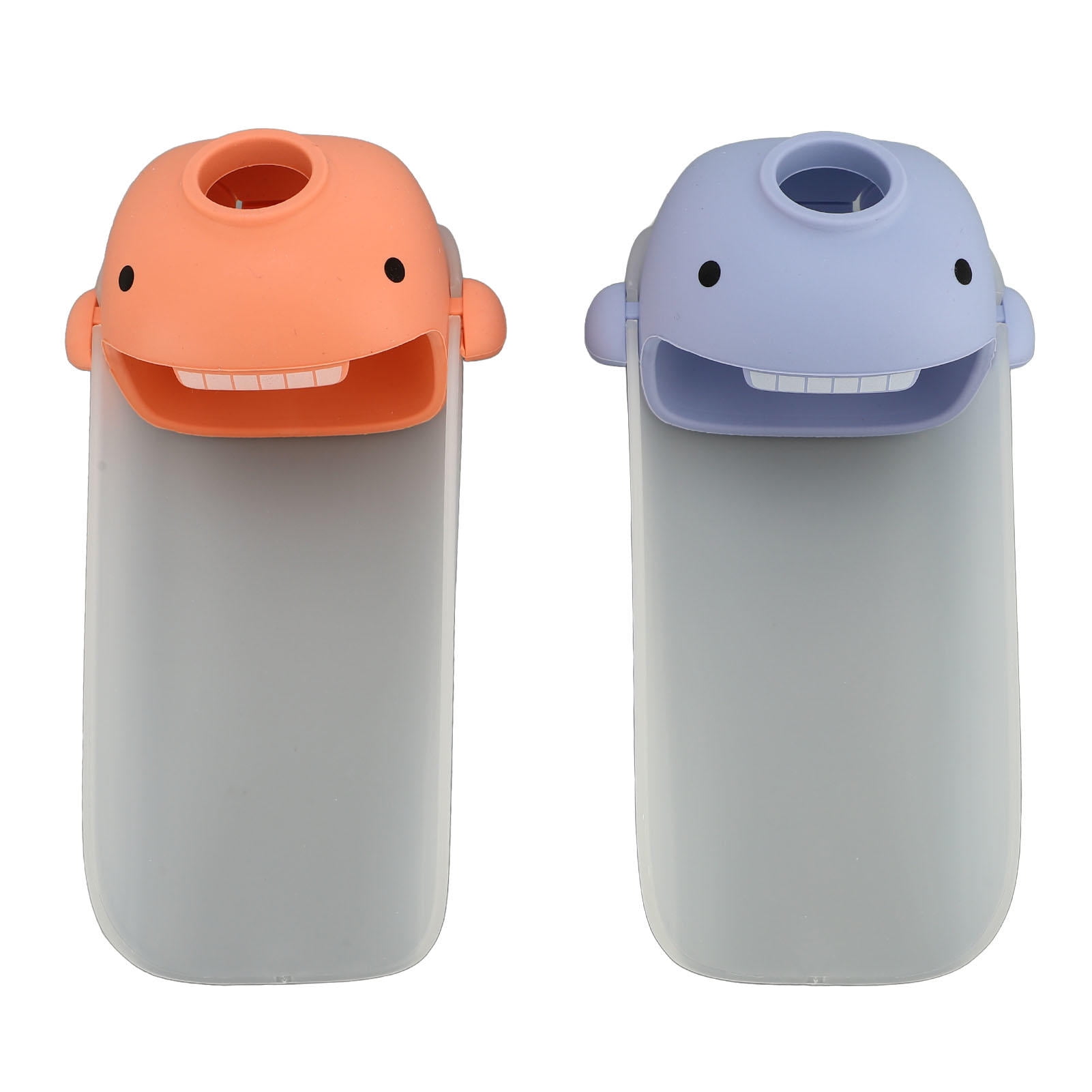 BIMZUC 2‑Pack Kids Faucet Extender – Soft Silicone Cartoon‑Shaped Hand ...