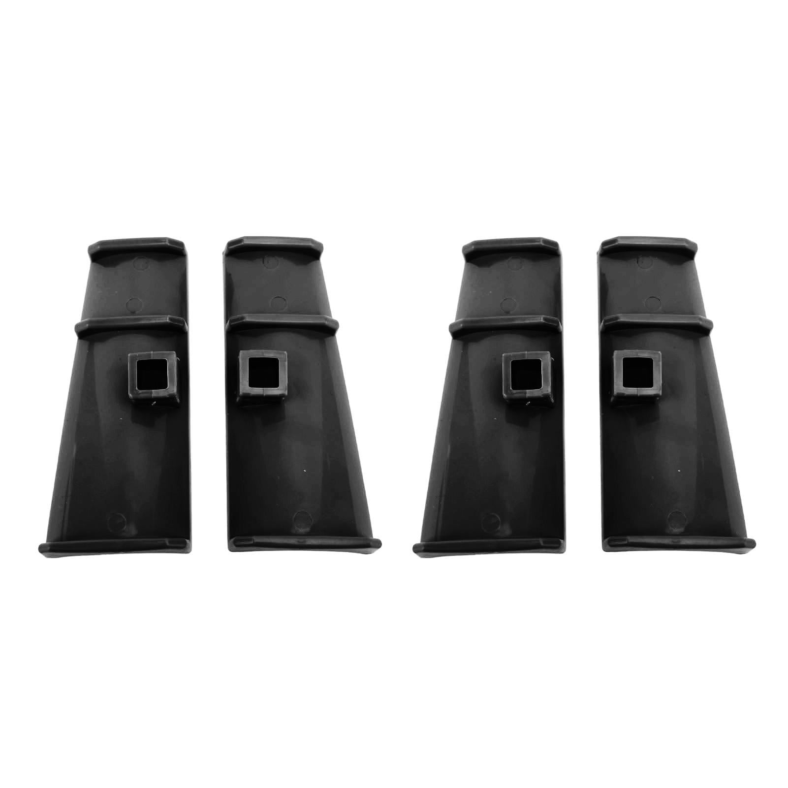 BIMZUC 2‑Pair Snow Plow Shoe Attachments – Easy‑Fit ABS Plows for Front ...