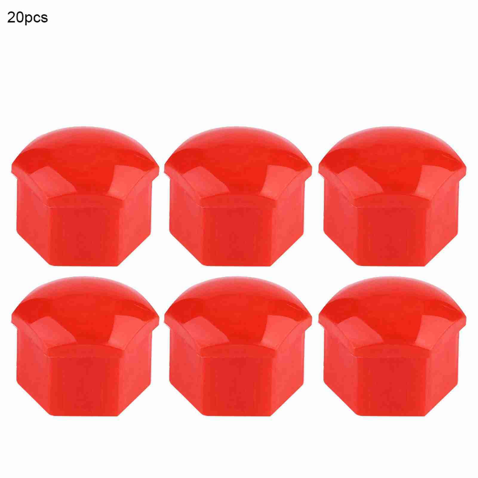 BIMZUC 20pcs 19mm / 0.75 inches Car Wheel Nut Caps Auto Hub Screw Cover ...