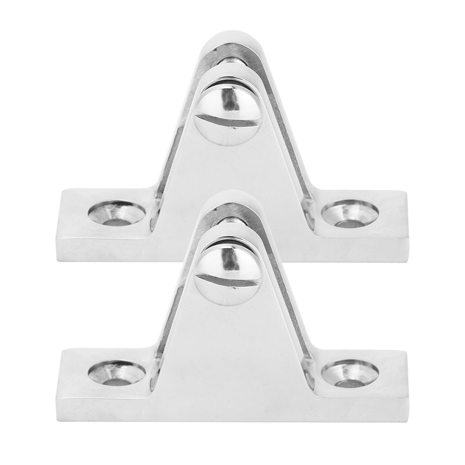 BIMZUC 2pcs Marine Hinge Mount Bimini Top Mountain Shape Pedal Hinge ...