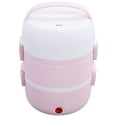 BIMZUC 3 Layers Electric Heating Lunch Box 250W Bento Food Storage ...