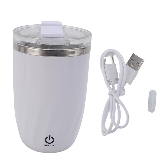 BIMZUC 380ML Automatic Stirring Coffee Mug – 304 Stainless Steel ...