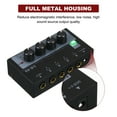 BIMZUC 4 Channels Headphone Amplifier Mixer Mono/Stereo Audio Splitter ...