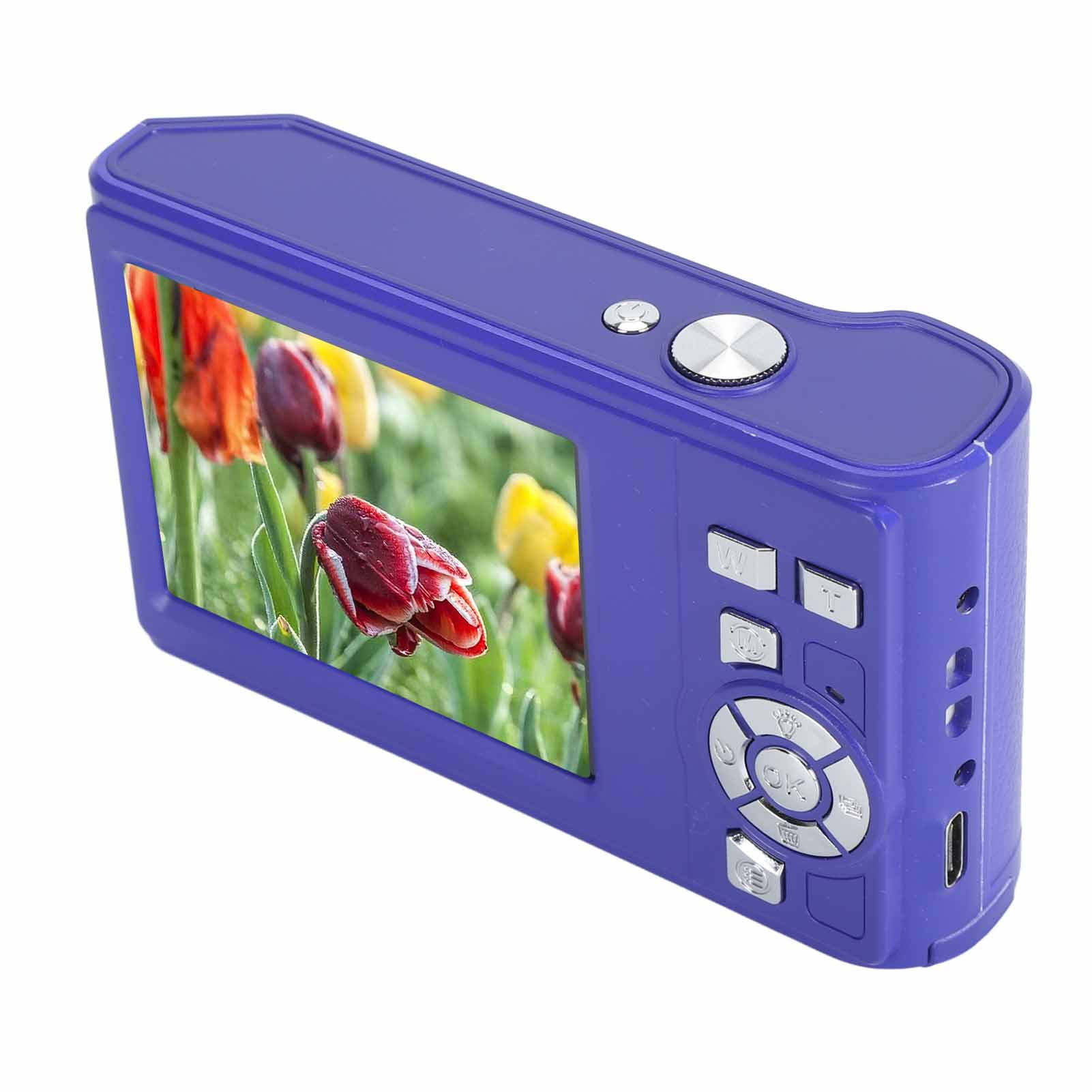 BIMZUC 48MP 2.7K HD Digital Camera, 8x Zoom Compact Pocket Camera with ...