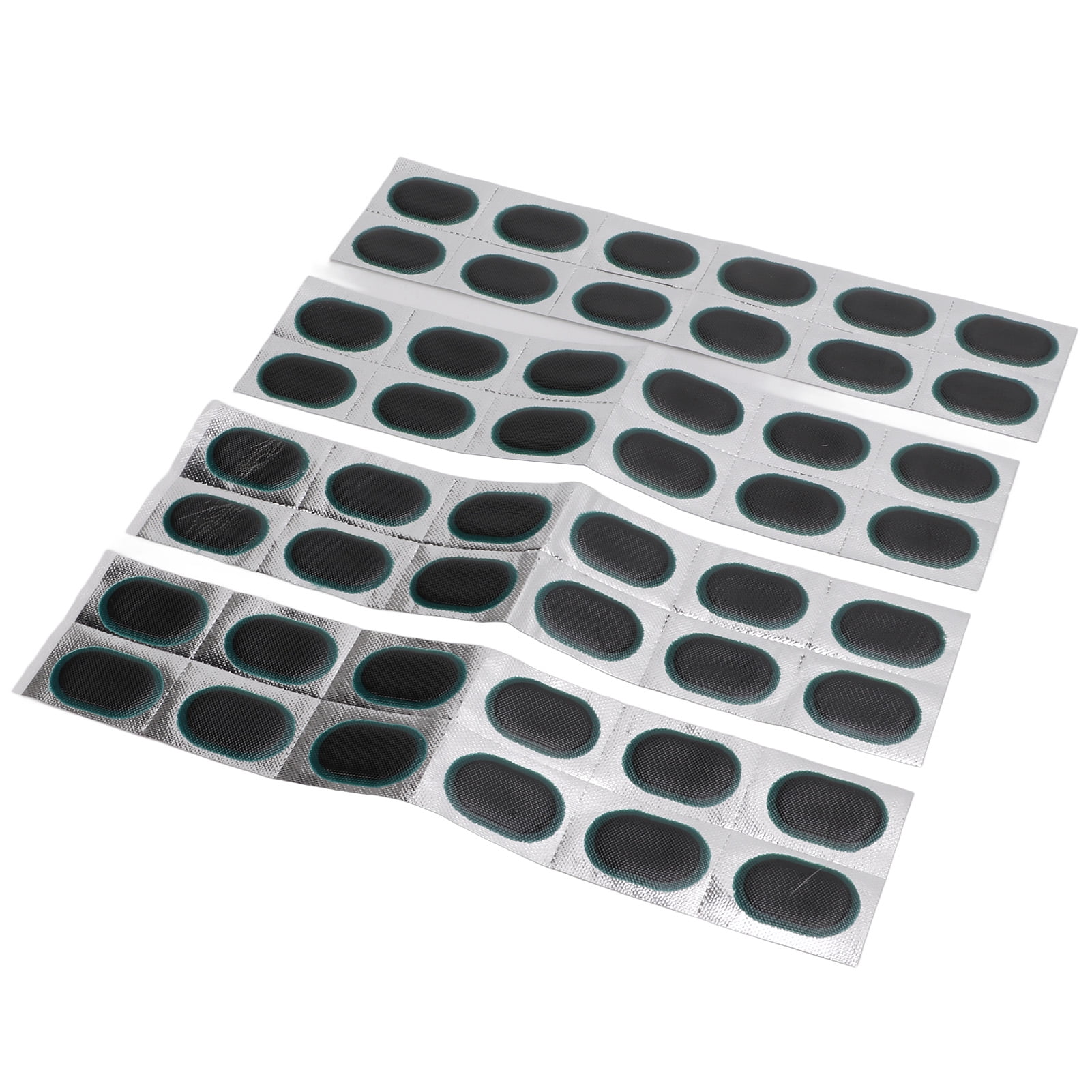 BIMZUC 48Pcs Bicycle Inner Tube Patch Rubber Bike Tire Patch Puncture ...