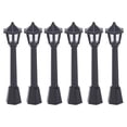 BIMZUC 6 Pcs Mini Street Light Model Safe Microscopic Model Lights for ...