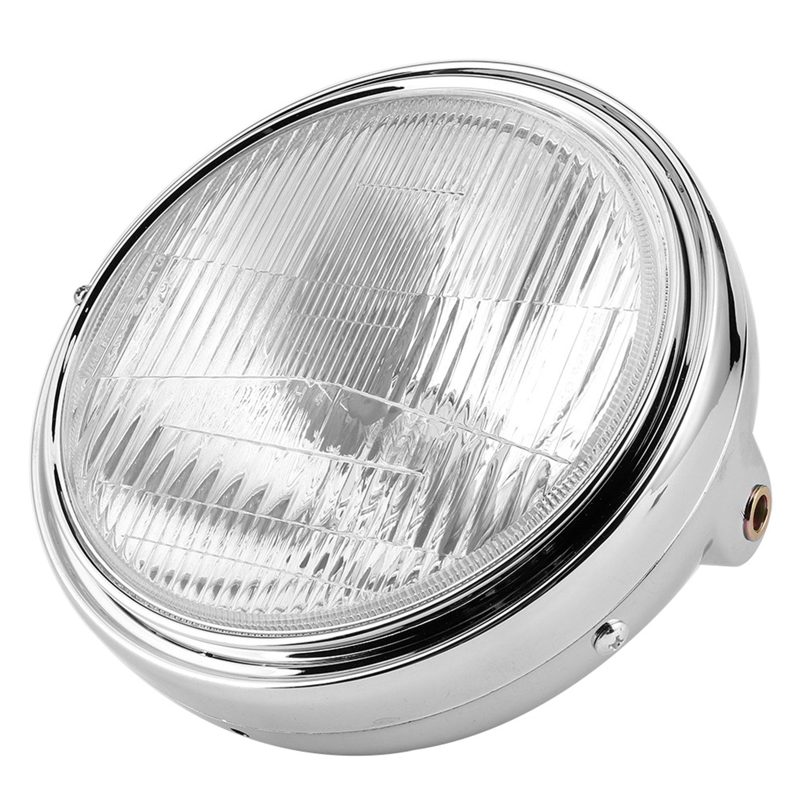 BIMZUC 7-7/8" (20cm) 35W Bright Halogen Motorcycle Headlight with Amber ...