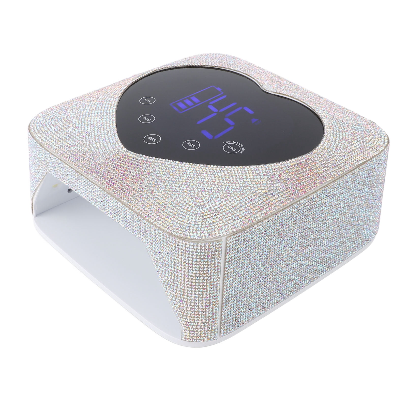 BIMZUC 72W LED UV Nail Lamp, 30 Light Chips 10S Fast Curing Nail Dryer ...